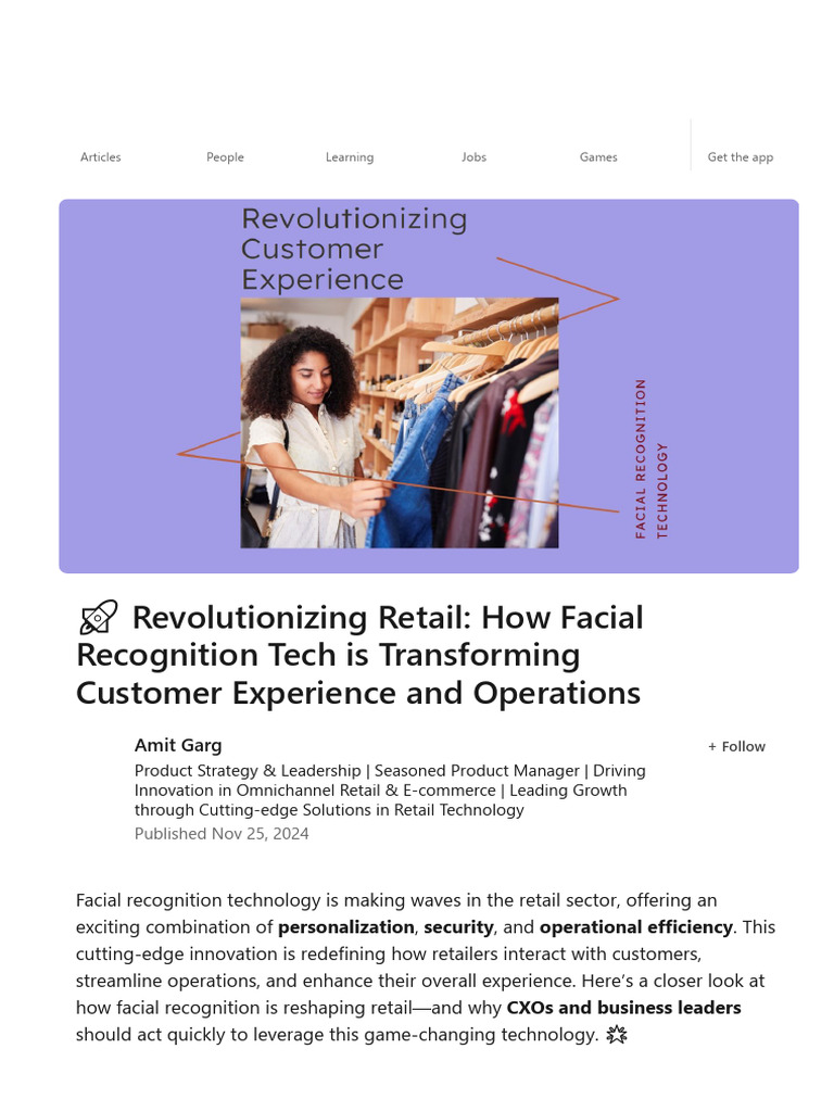 revolutionizing-retail-how-facial-recognition-tech | PDF | Point Of ... revolutionizing-retail-how-facial-recognition-tech | PDF | Point Of ...