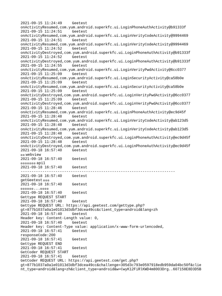 Sensebot Log | PDF | Computer Data | Character Encoding
