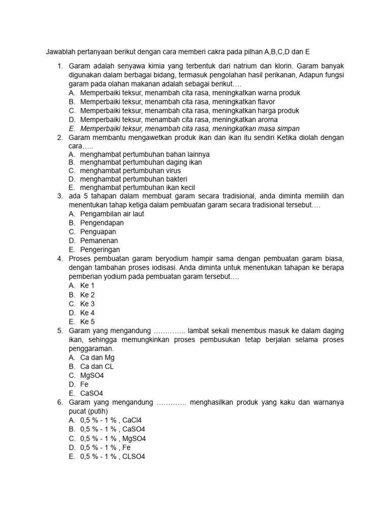 Soal Mapel PHPT | PDF