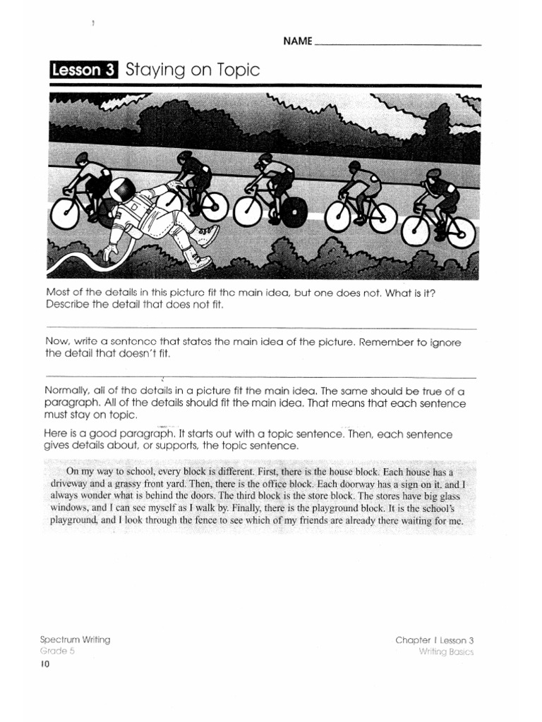 Staying On Topic | PDF