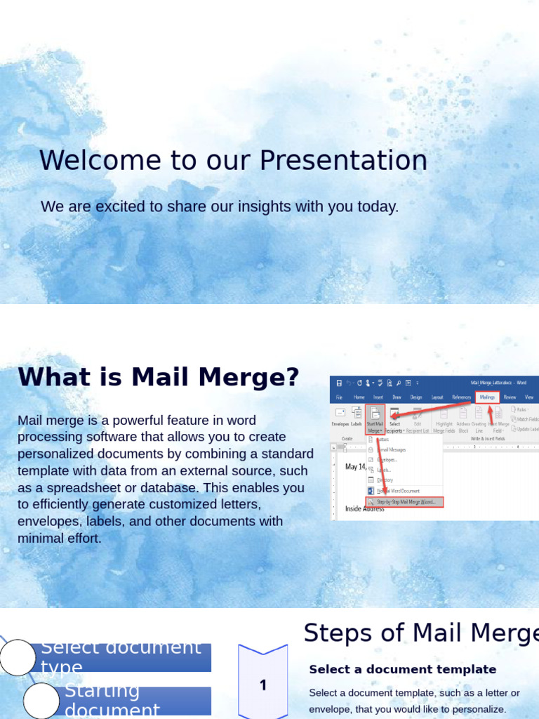 Mail Merging | PDF