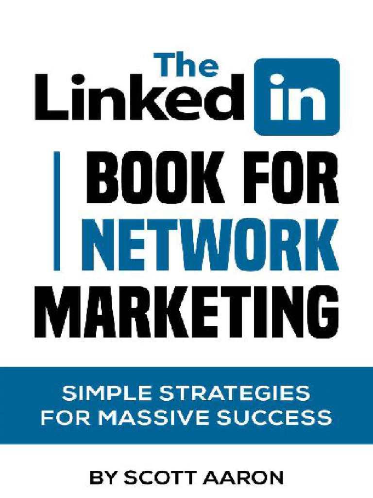 The Linkedin Book For Network Marketing (Scott Aaron) (Z-Library) | PDF ...