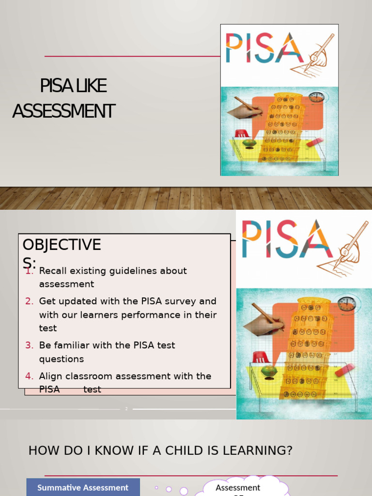 PISA Assessment Overview and Objectives | PDF | Educational Assessment ...