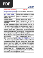 Penang List of Freight Forwarders | PDF | Transport | Service Industries