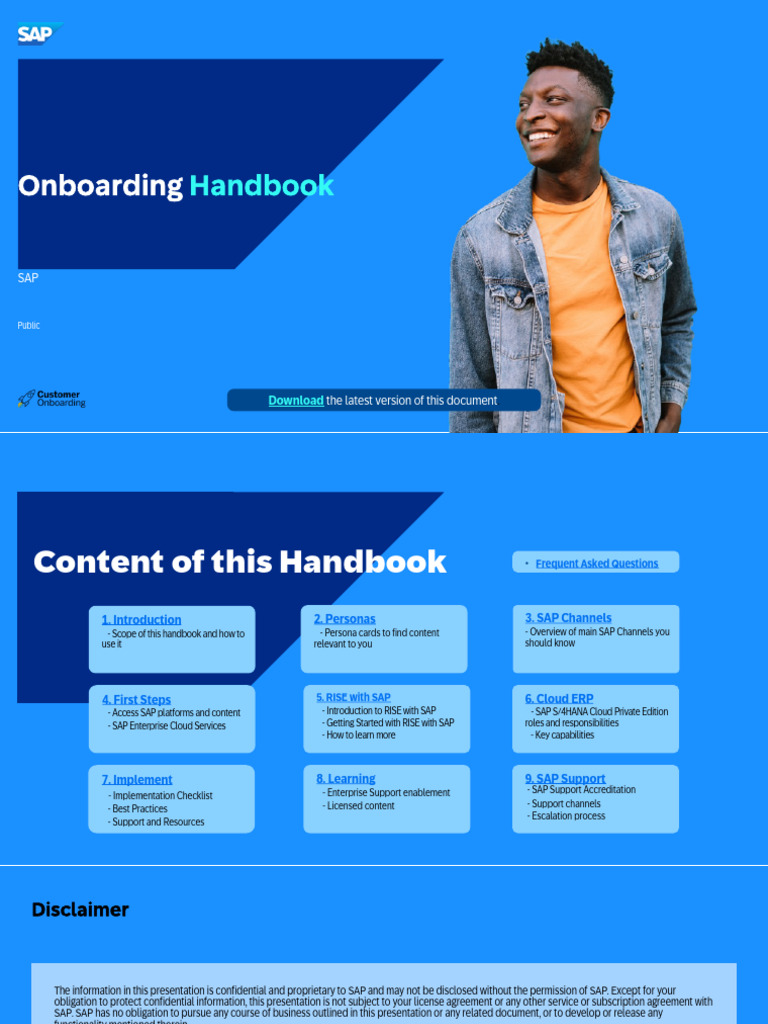 Onboarding Handbook | PDF | Enterprise Resource Planning | Cloud Computing