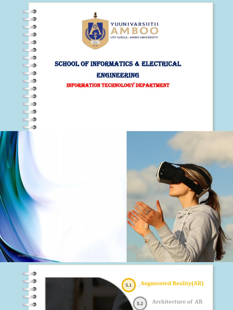 Chapter-5 Augumented Reality | PDF | Virtual Reality | Augmented Reality