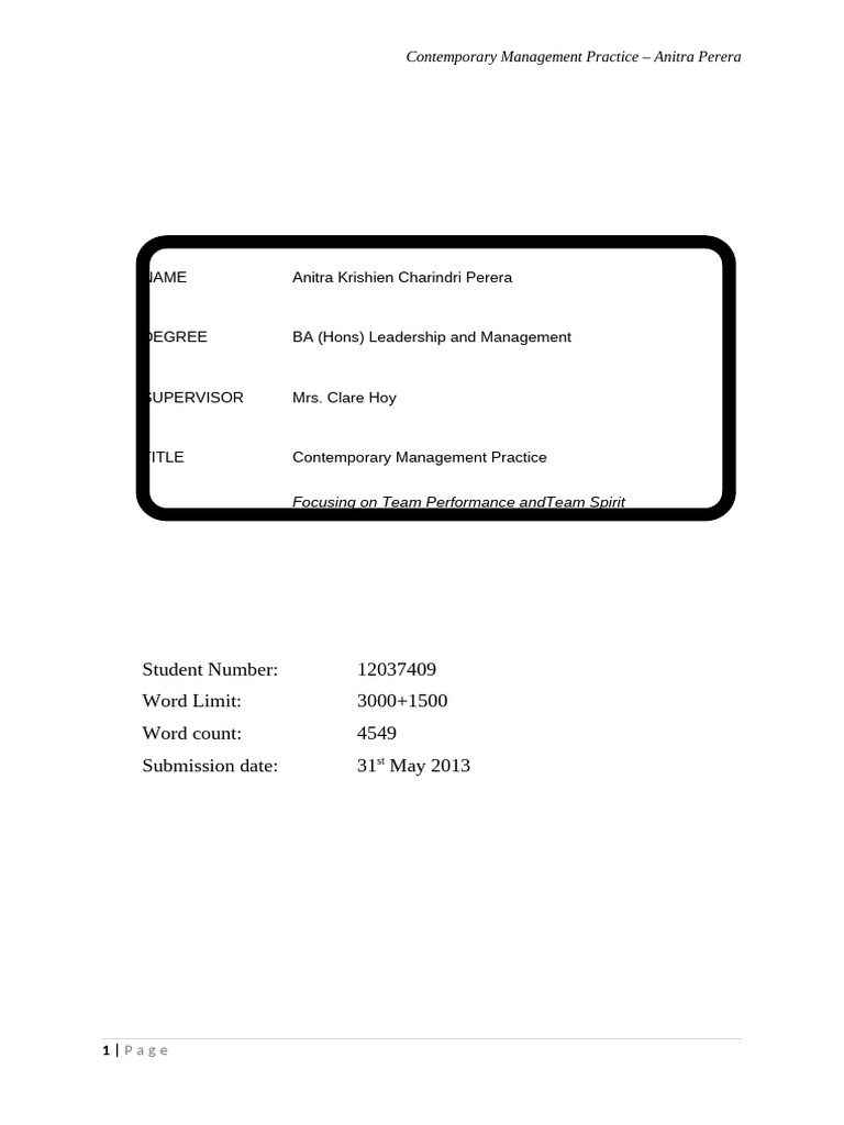 BA (HONS) in Leadership &management | PDF | Change Management | System