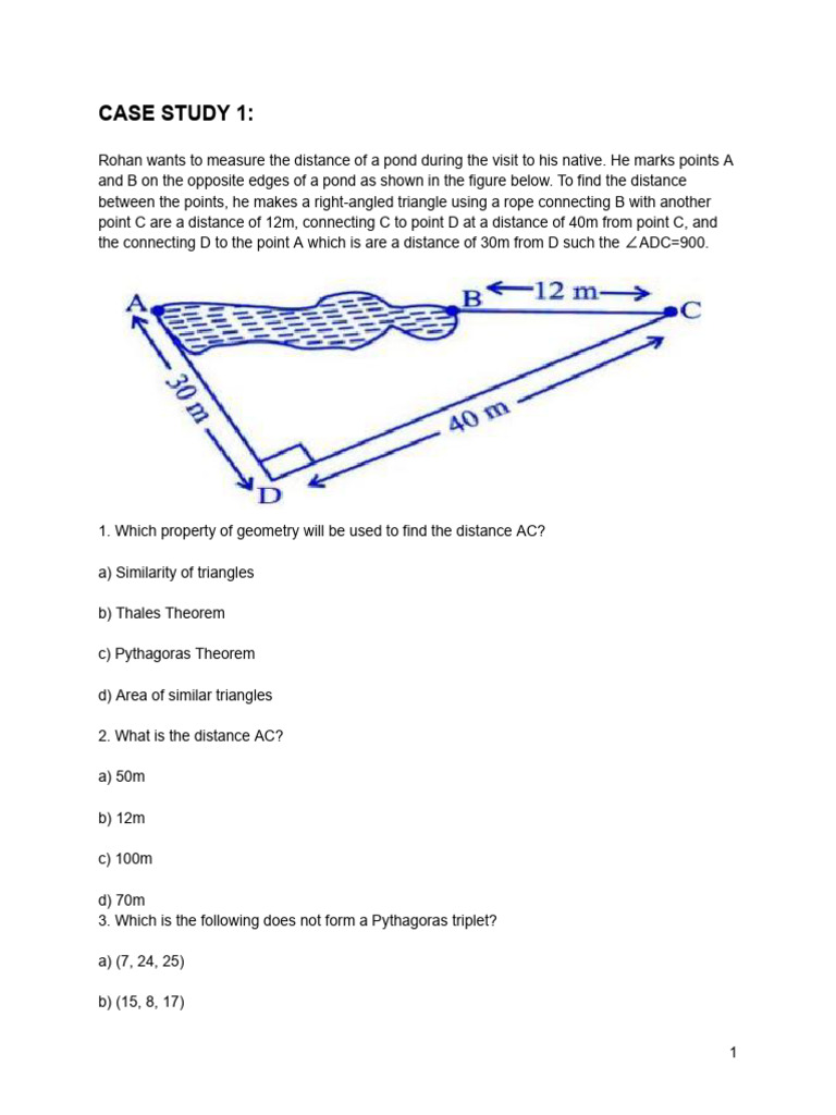 Question Bank of Mathematics | PDF | Triangle | Elementary Geometry