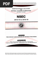 NSEJS 2023 Exam Instructions & Questions | PDF | Epithelium | Heart Valve