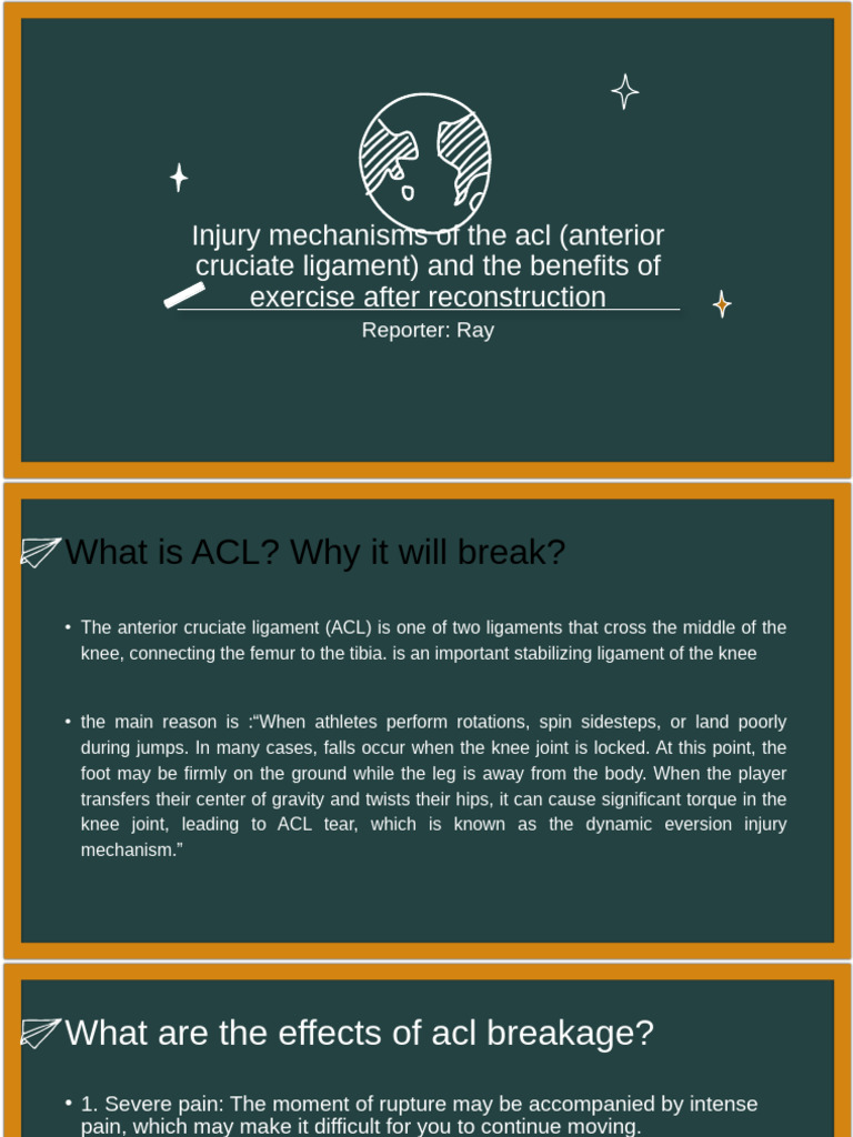 ACL Injury Mechanisms and Rehab Benefits | PDF | Knee | Lower Limb Anatomy