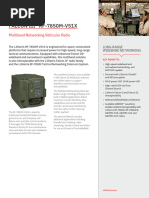 Cs Tcom Sincgars RT 1523 VHF Radio Datasheet | PDF | Radio ...