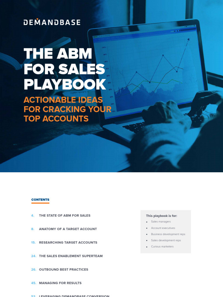 ABM For Sales Playbook | PDF | Sales | Marketing