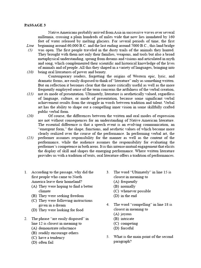 Native American Oral Literature Insights | PDF | Knowledge | Liberal ...