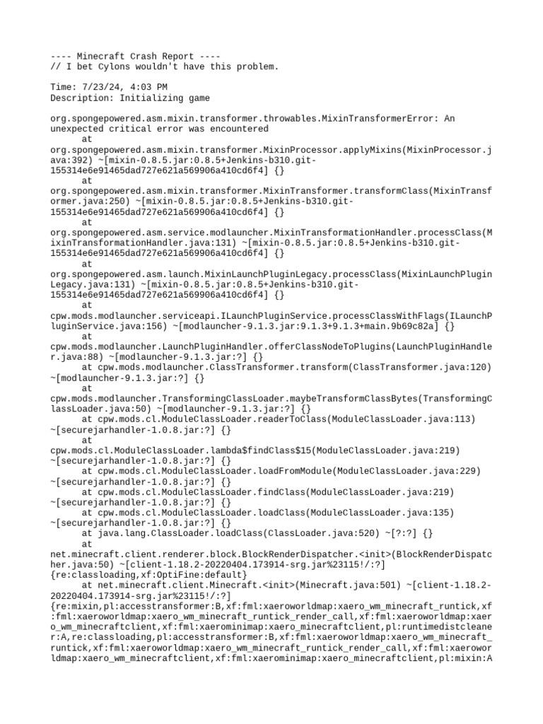 Crash 2024 07 23 - 16.03.54 Client | PDF | Microsoft Windows | Computer Programming