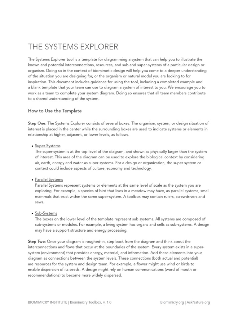Systems_Explorer | PDF