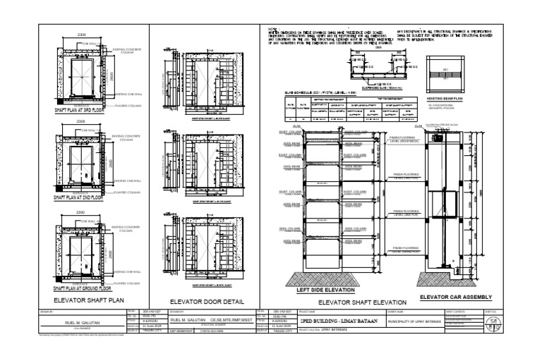 Elev 8 | PDF | Column | Building Engineering