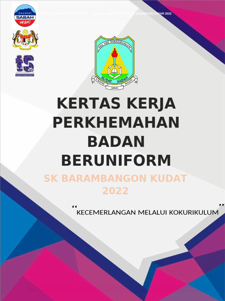 Kertas Kerja Perkhemahan Ub | PDF