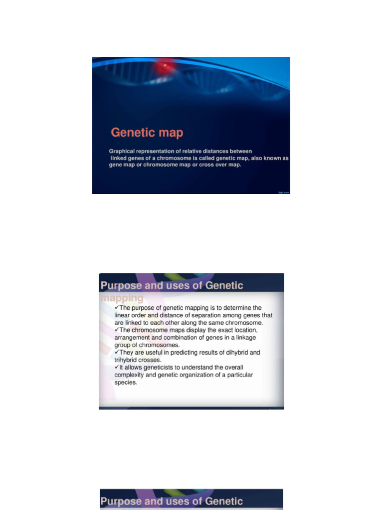 Gene Mapping | PDF