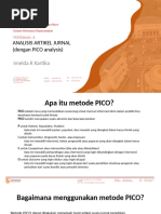 Apa Itu Metode PICO | PDF