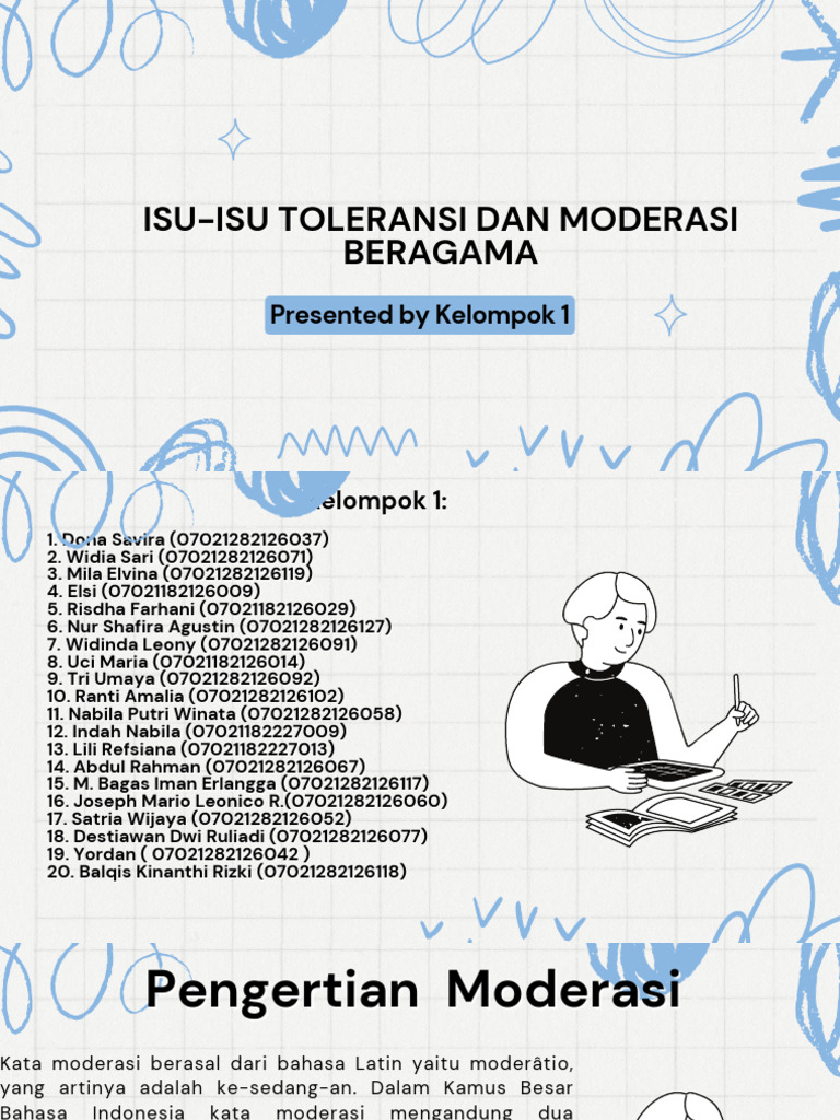 Kelompok 1 Isu-Isu Toleransi Dan Moderasi Agama | PDF
