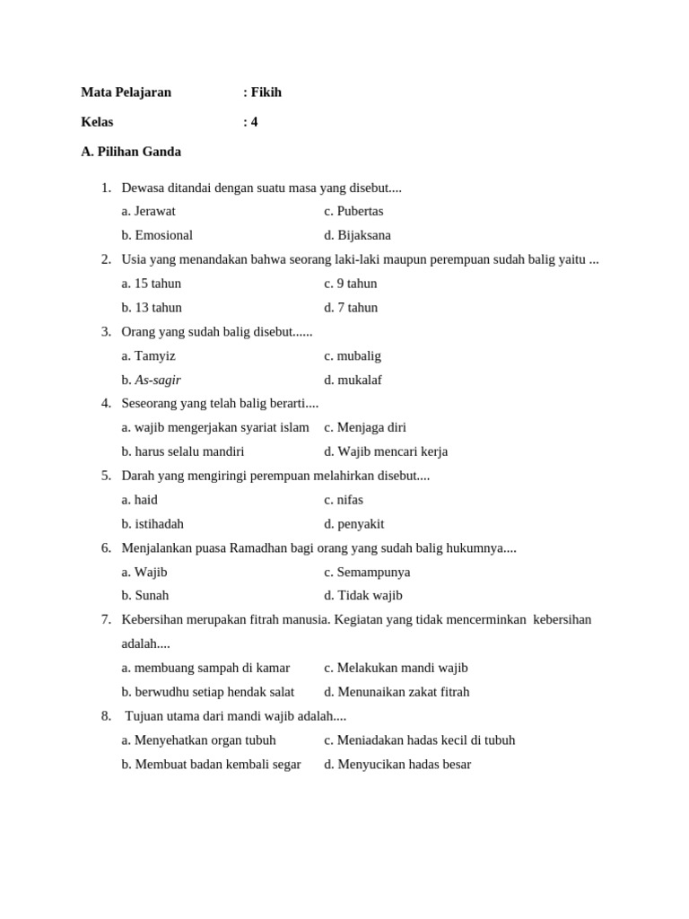 Status Orang yang Mengalami Ihtilam | PDF | Agama & Spiritualitas