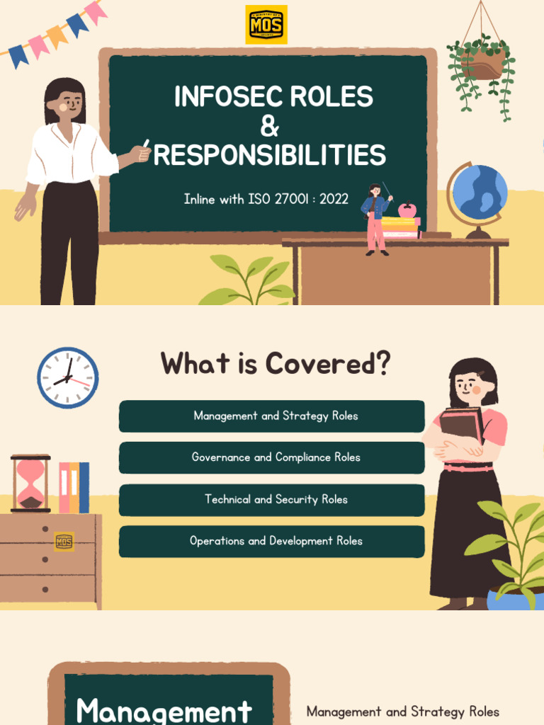 A Quick Guide On Infosec Roles and Responsibilities by MoS | PDF ...