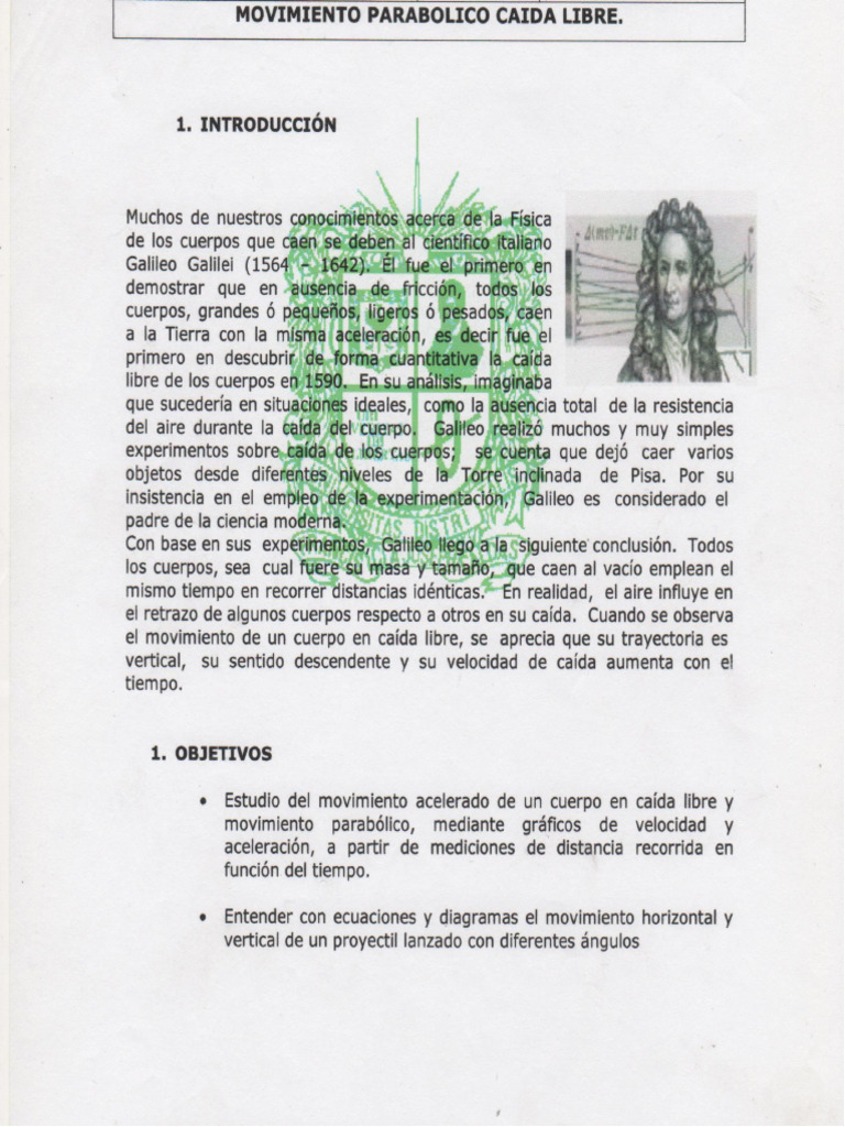 Lab2 Tiroparabolico UD | PDF