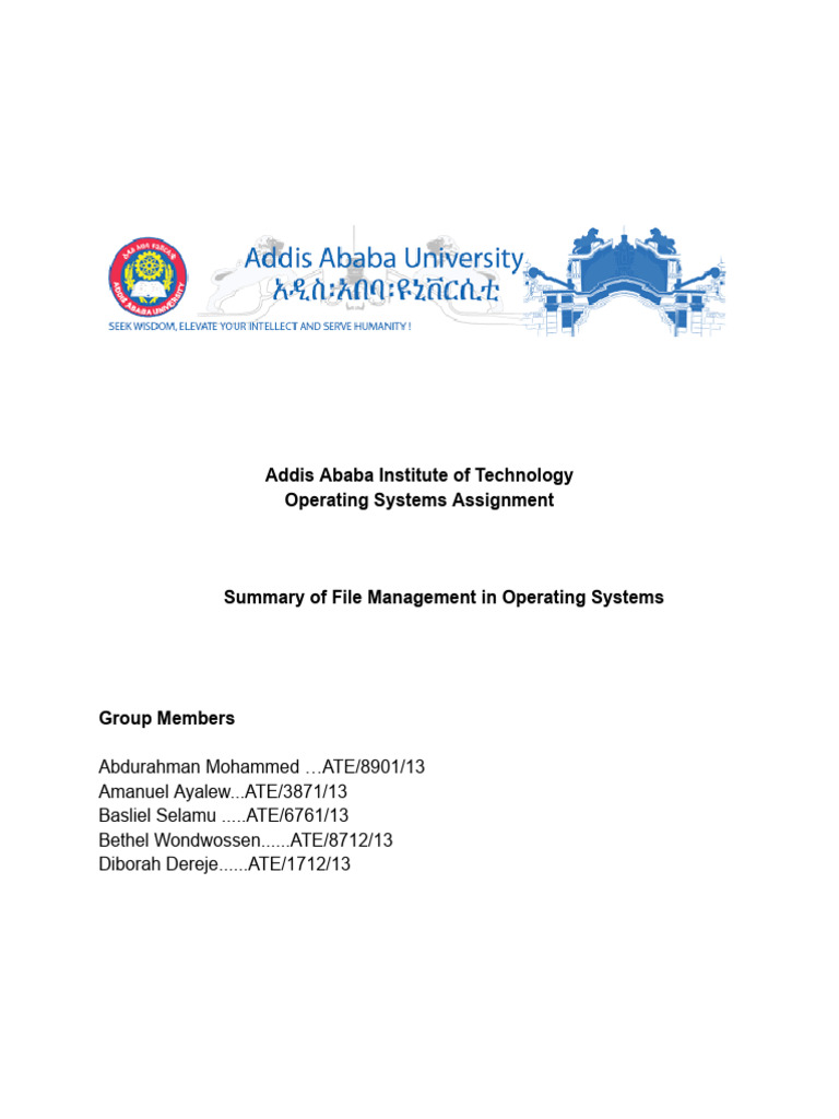 File Management | PDF | File System | Computer File File Management | PDF | File System | Computer File