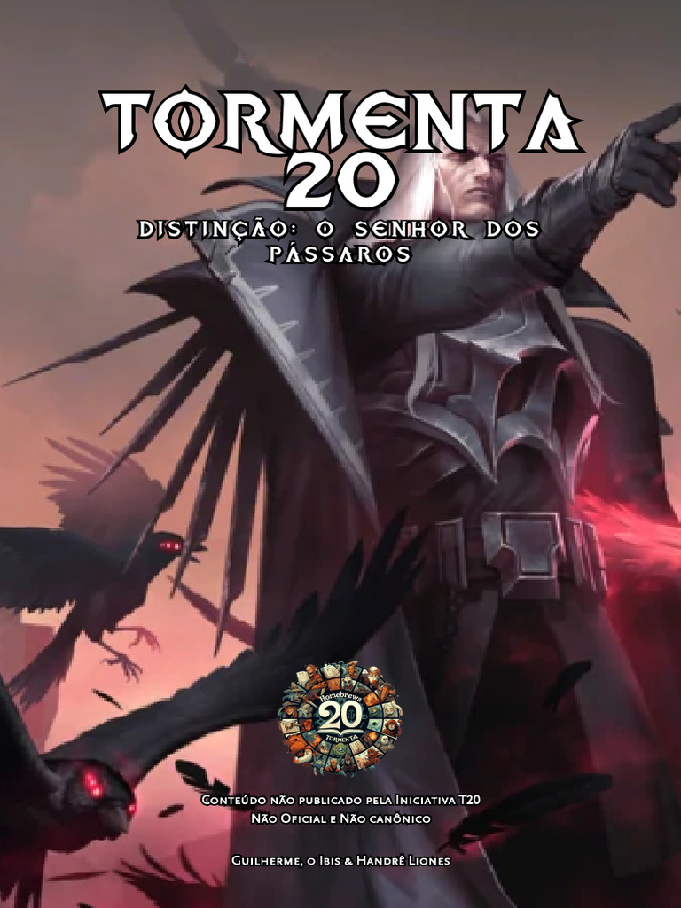 Tormenta 20 - O Senhor Dos Pássaros - The Homebrewery | PDF | Aves | Conhecimento