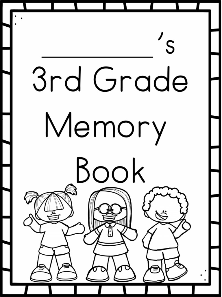 3rd Grade Memory Book | PDF | Language Arts & Discipline | Poetry