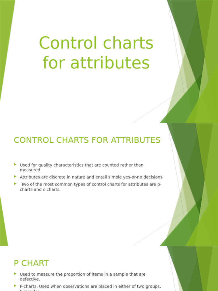 P and C Charts. | PDF