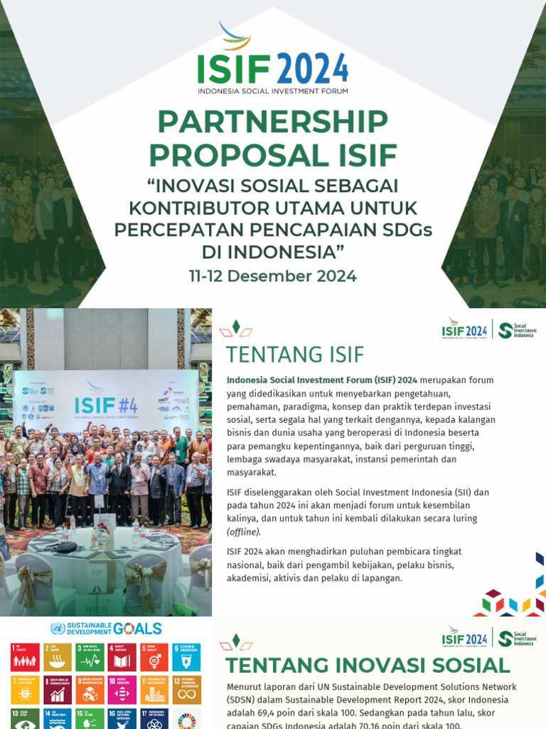 Proposal Partnership - IsIF 2024 - Participant | PDF