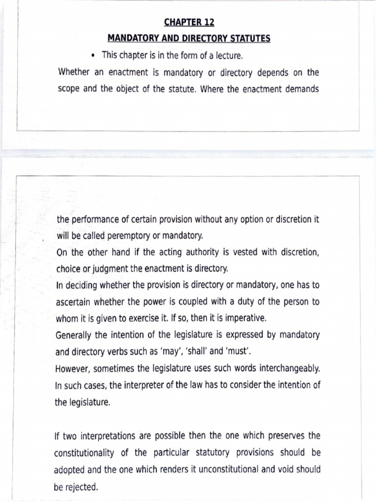 Legal Statute Interpretation Guide | PDF | Constitutional Law | Justice