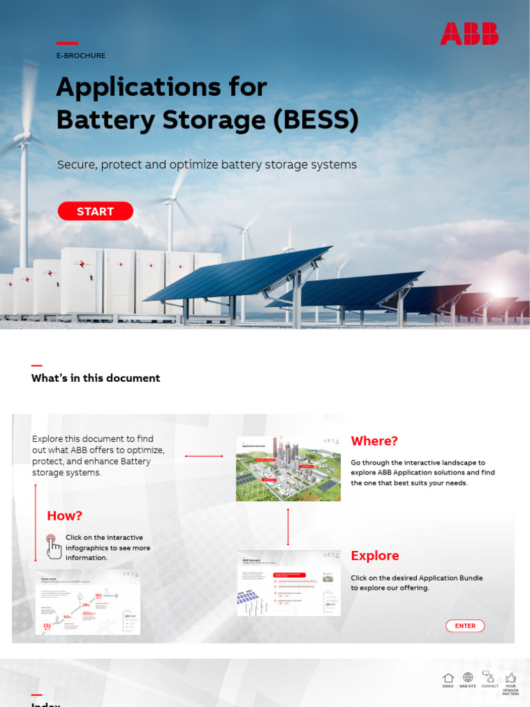 E Brochure BESS | PDF | Energy Storage | Direct Current