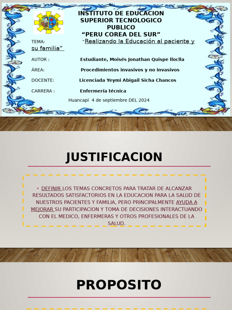 Educacion Al Paciente Hospitalizado | PDF | Aprendizaje | Conceptos ...