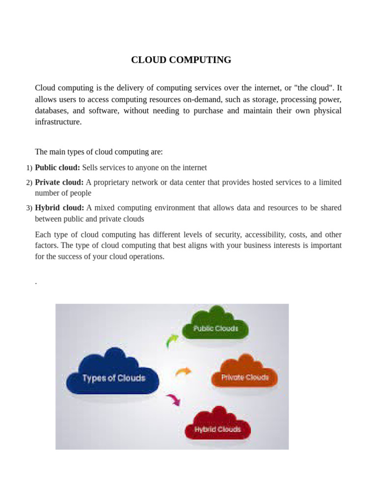 Cloud Computing | PDF | Cloud Computing | Scalability Cloud Computing | PDF | Cloud Computing | Scalability