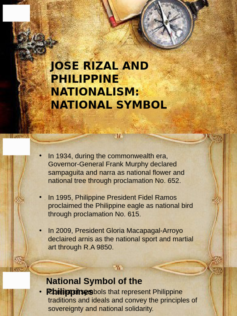 Group 10 Jose Rizal and Philippine Nationalism National Symbol | PDF ...