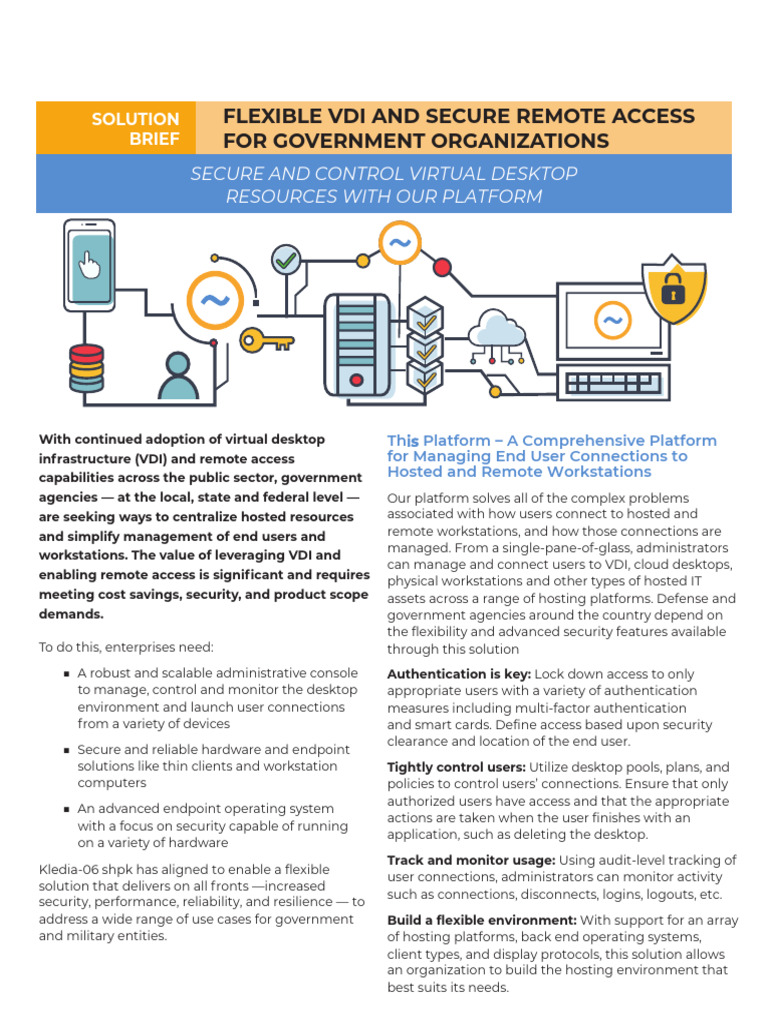 VDI Solution | PDF | Desktop Virtualization | Cloud Computing