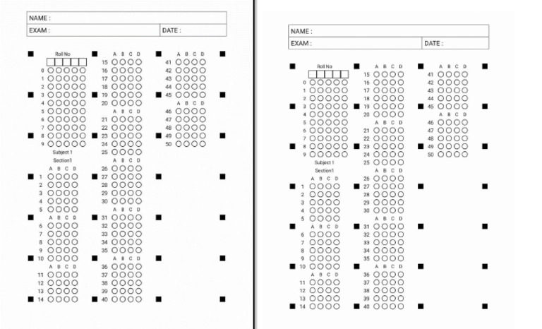 Answer Sheet Math 5 Eval Bee | PDF