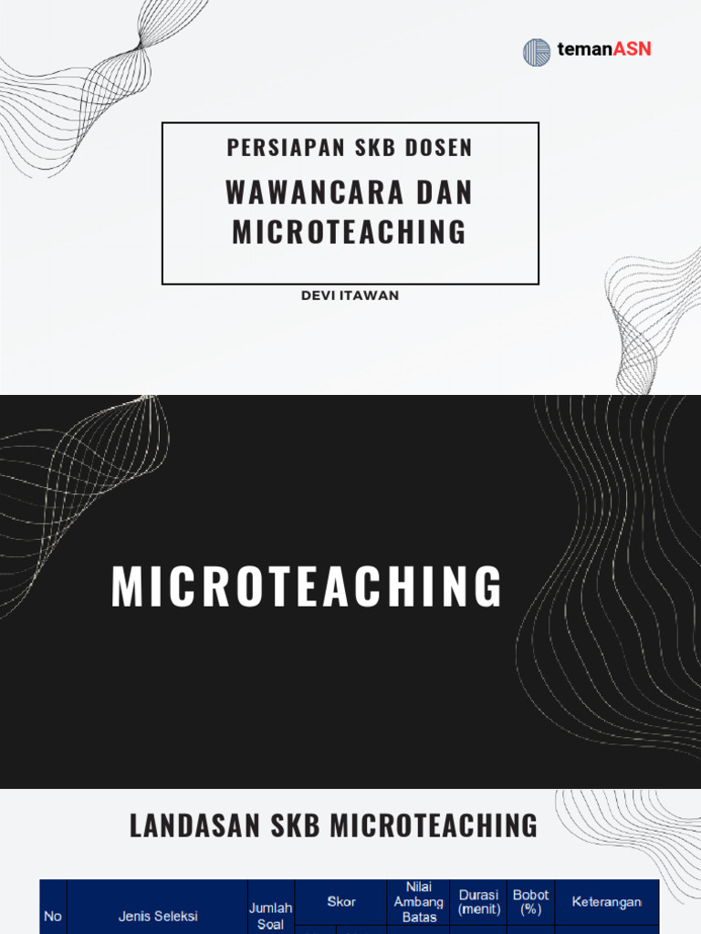 Microteaching | PDF | Seni | Komputer