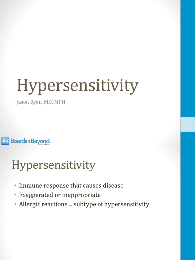 Hypersensitivity Atf | PDF | Allergy | Antibody