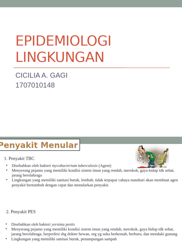 Epid Lingkungan TM 5 Fix | PDF