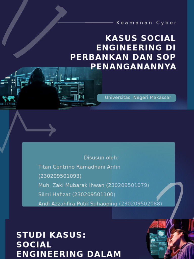 Kasus Social Engineering Di Perbankan Dan SOP Penanganannya | PDF