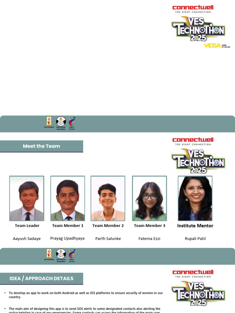 Women Safety App for Technothon | PDF | Databases | Mobile App