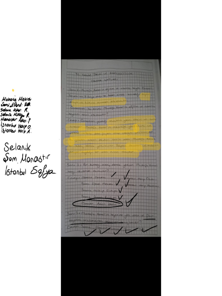 İnklap Cevaplar | PDF