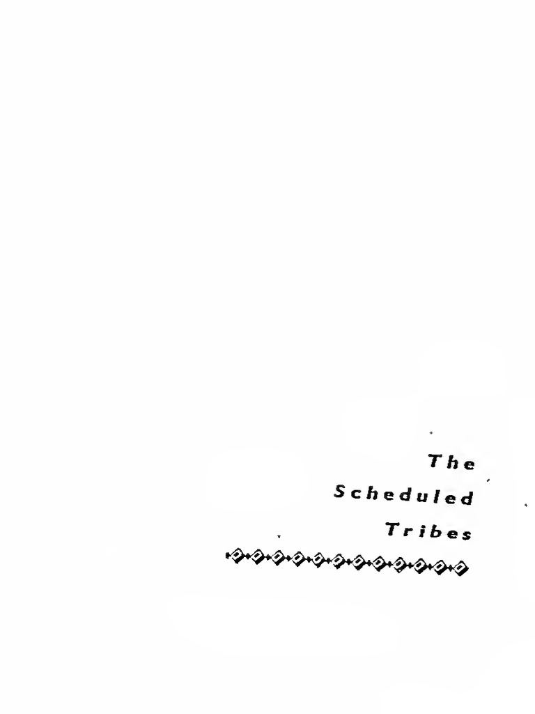 2015 127222 The-Scheduled-Tribes - Text | PDF