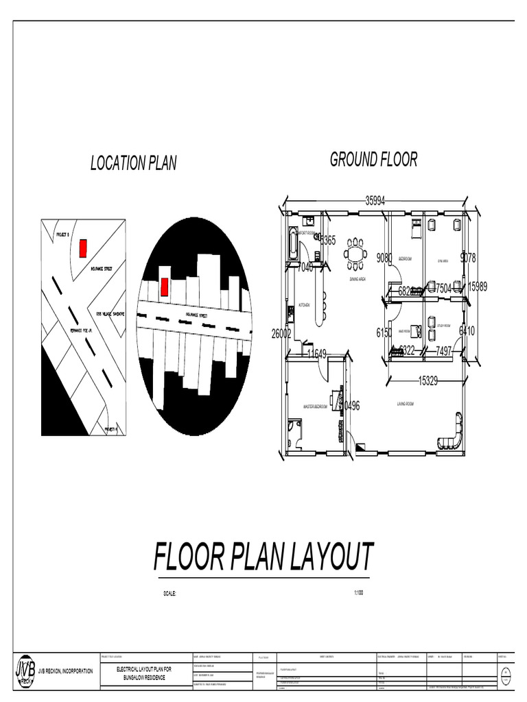 Electrical Layout for Bungalow Residence | PDF | Home | Interior Design