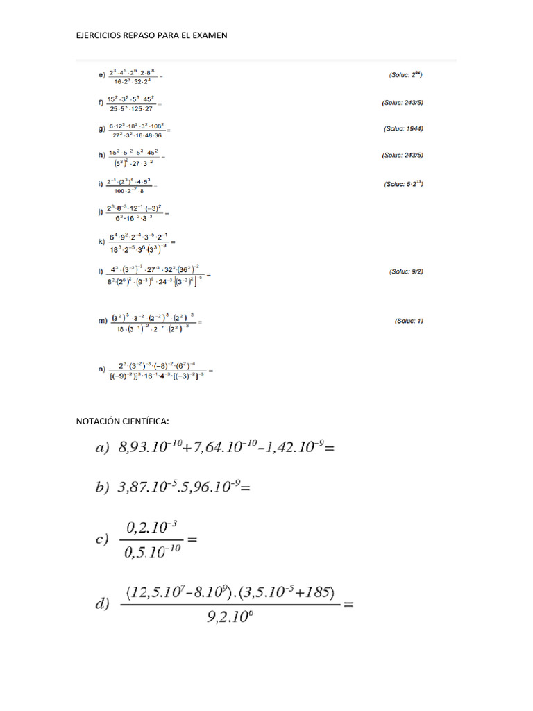 Ejercicios Repaso Examen Ud2 | PDF