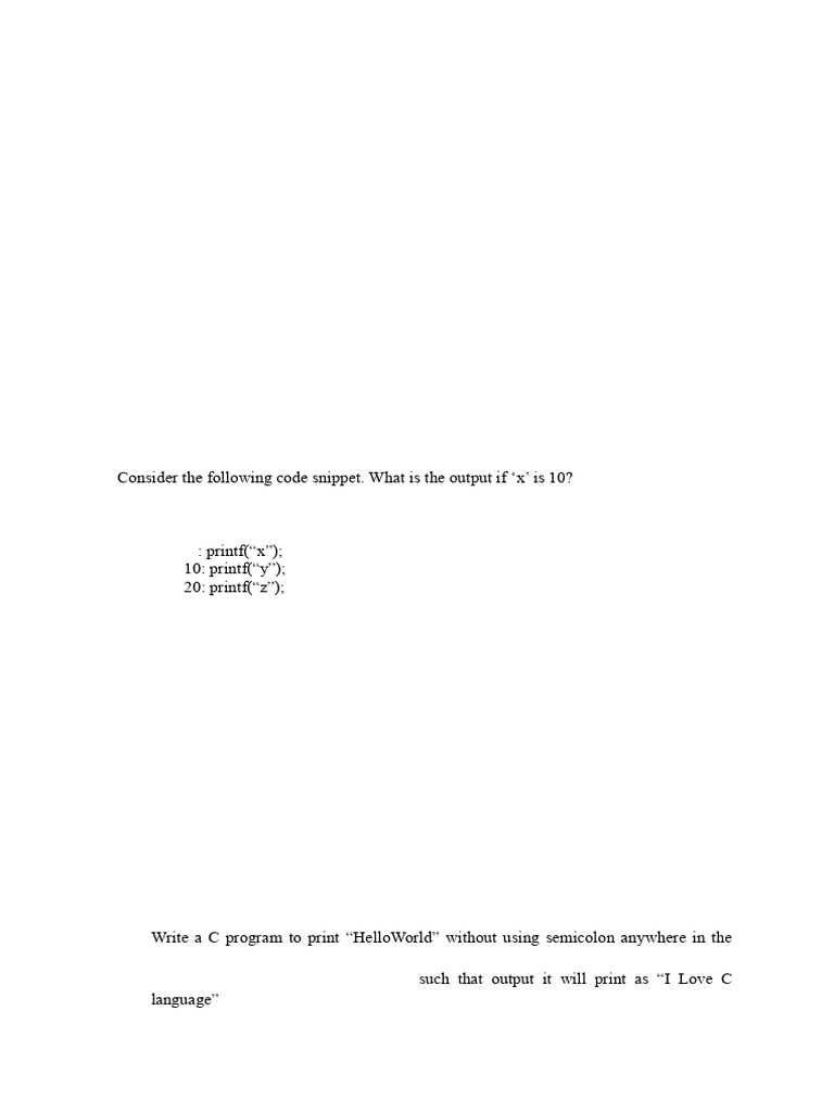 PPS CT-1-Mock Test | PDF | Computer Programming | Software Engineering