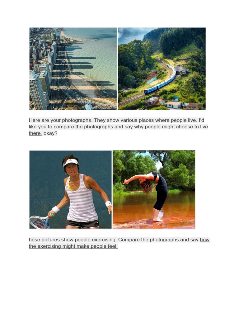 Speaking B2 Fce Part 2 | PDF